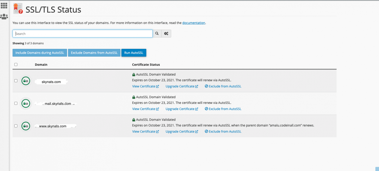 How To Enable AutoSSL in cPanel | Skynats How To Enable AutoSSL in cPanel | Skynats