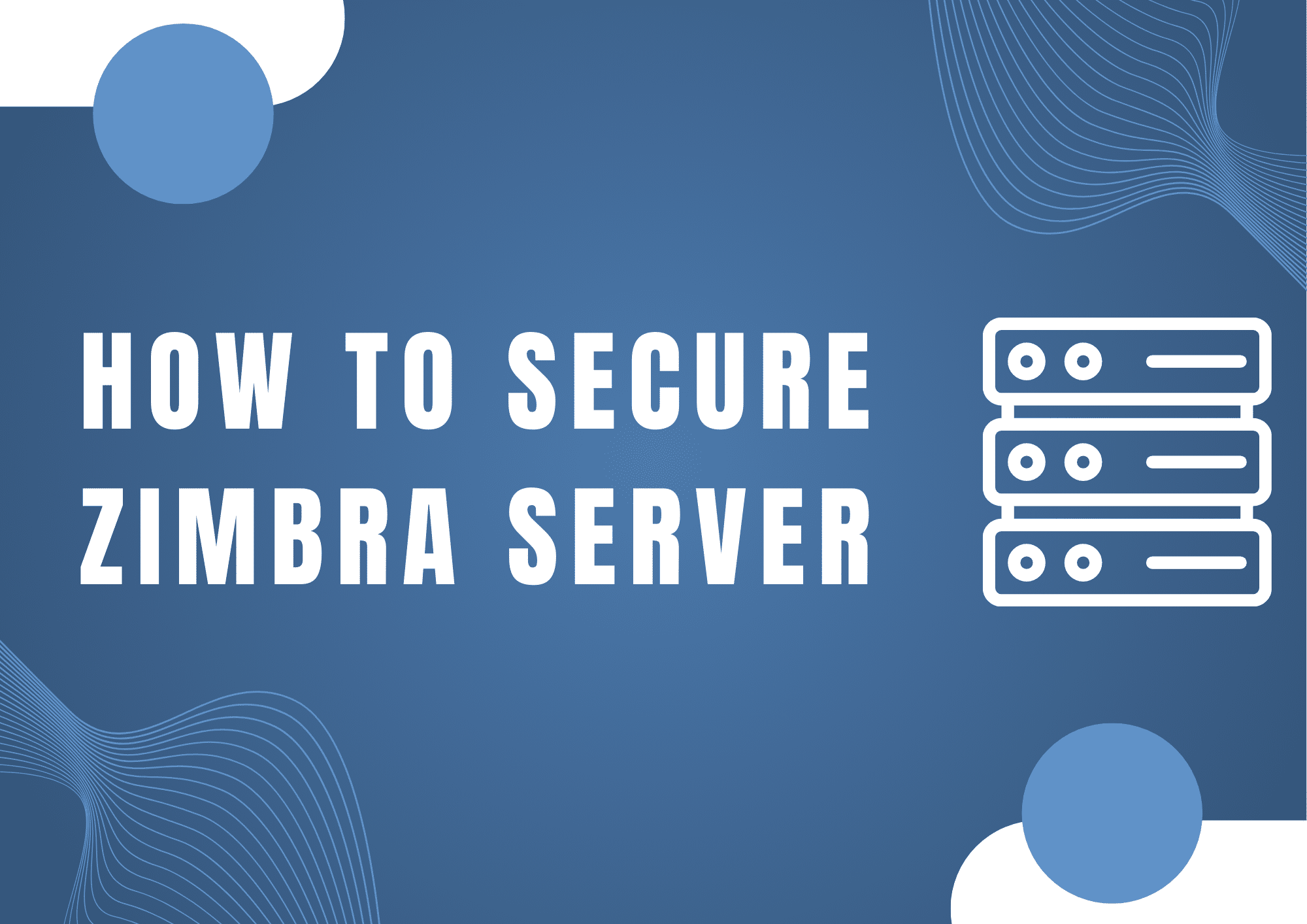 Secure Zimbra Server: Memcached Configuration Guide